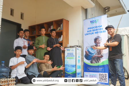 YDSF luncurkan Program Filtrasi Air Siap Minum, Bantu Penuhi Kebutuhan ...